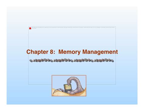 Chapter 8 Memory Management Chapter 8 Memory Management Docslib