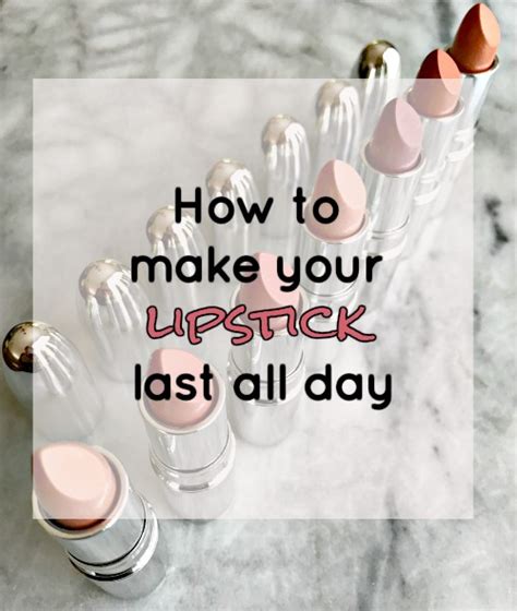 How To Make Your Lipstick Last All Day Finding Silver Linings