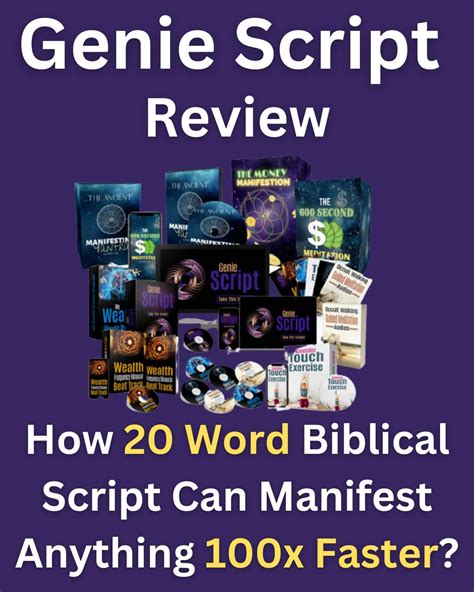20 Word Genie Script Printable