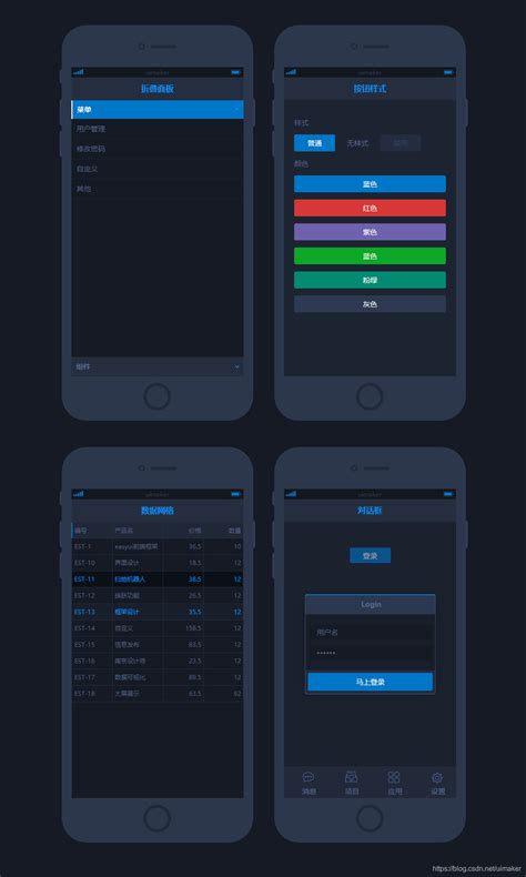 Easyui酷黑风格主题模板组件htmleasyui主题 Csdn博客