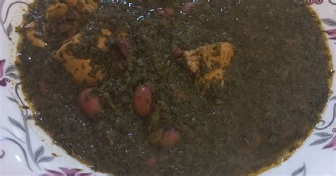 طرز تهیه قورمه سبزی با مرغ ساده و خوشمزه توسط اعظم واعظی کوکپد