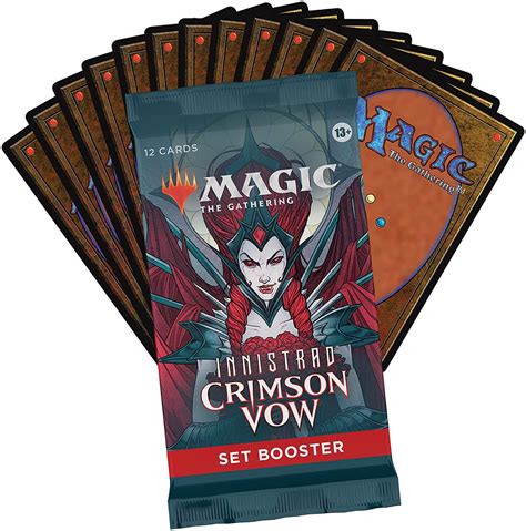 Magic The Gathering Mtg Innistrad Crimson Vow Set Booster Packs