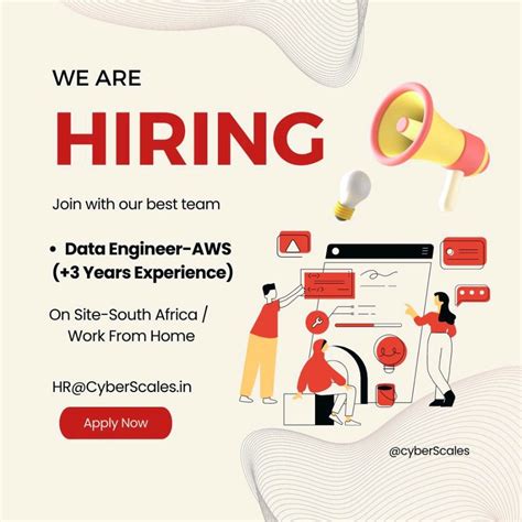 hiring experience dataengineer aws awsdevops data