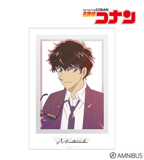 名探偵コナン 松田陣平 Ani Art Clear Label A3マット加工ポスター Amnibusアムニバス