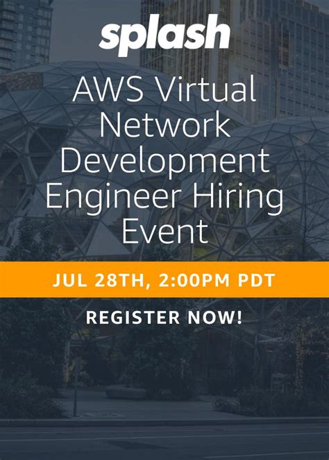 Dinesh Kumar Palanivelu On Linkedin Aws Virtual Network Development Engineer Hiring Event