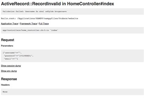 Show The Error Instead Of Ruby Default Stack Overflow
