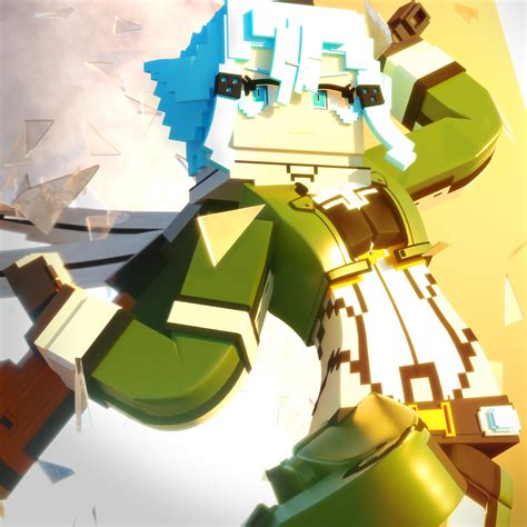 Minecraft Render Wallpaper