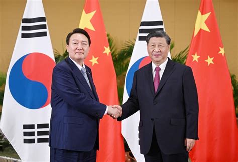 xi meets s korean president yoon suk yeol beijing review