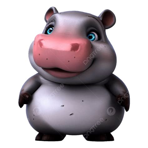 3d 픽사 하마 그림 하마 하마 그림 만화 하마 Png 일러스트 및 Psd 이미지 무료 다운로드 Pngtree