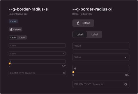 Gravity Ui General Corner Radius