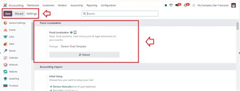 Fiscal Localization In Odoo 17 Accounting