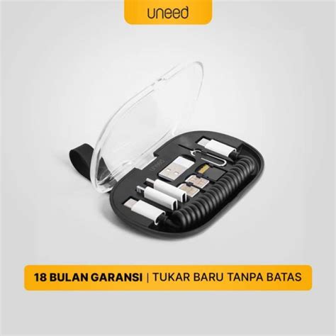 Jual Uneed Cable Set Multiple Connector Type C 60w With Data Transfer Ucb61 Di Seller Sunshop