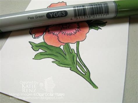 clearly istamp copic marker tutorials
