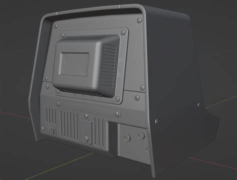 Fallout 4 Terminal 3d Model Cgtrader