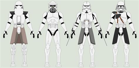 Star Wars Clone Trooper Armor Variants By Arbiter376 On Deviantart