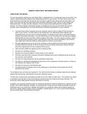 Case Study Network Design Pdf SAMPLE CASE STUDY NETWORK DESIGN CASE STUDY SITUATION You Are