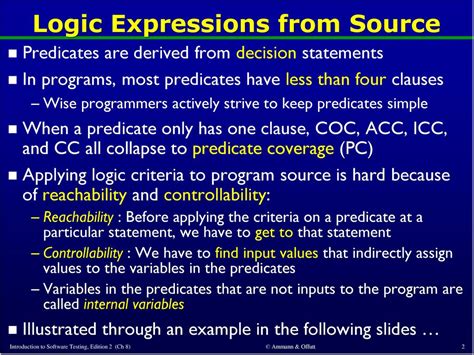 Paul Ammann And Jeff Offutt Ppt Download