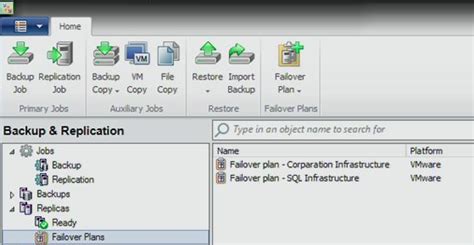 Veeam Failover Plans 1 Click Failovers And More Goodness From V8 ESX Virtualization