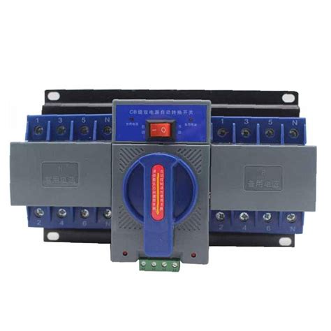 Buy Dual Power Automatic Transfer Switch 4p Mini Automatic Transfer Switch 63a Circuit