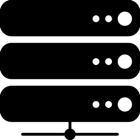 Server Connection Free Technology Icons
