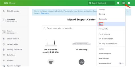 How To Contact Cisco Secure Connect Support Cisco Meraki Documentation
