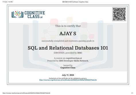 Ajay S On Linkedin Sql Dbms