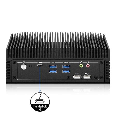 Fanless I7 Industrial Mini Pc Firewall Micro Appliance Intel 13th I7