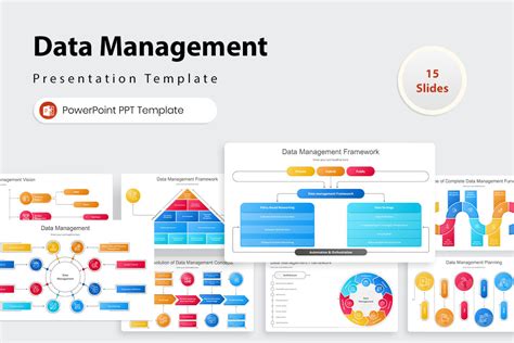 data management powerpoint presentation template nulivo market