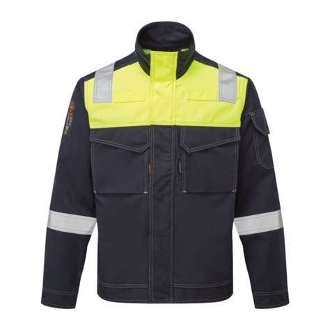 Navyhv Yellow Haztec Fr As Arc Technical Workwear