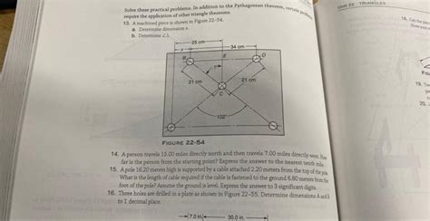 Solved Determine The Size Of B And C In Triangle ABC Chegg