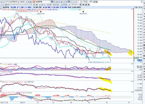오늘의 삼성전자 차트 Mlbpark