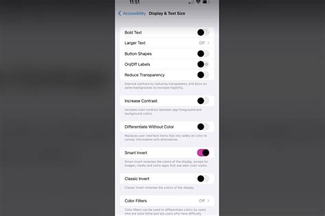 How To Quickly Invert An IPhone S Colours Using The Side Button