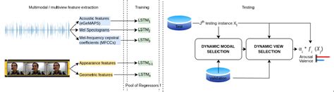 dynamic modality and view selection for multimodal emotion recognition