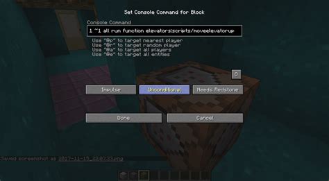 17w46a Issue Fixed Execute Command Trouble Commands Command Blocks And Functions