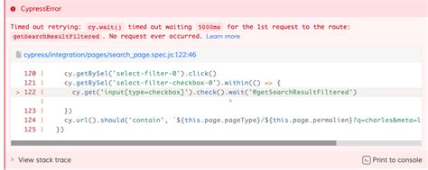 Intercept Never Occured · Issue 9336 · Cypress Iocypress · Github