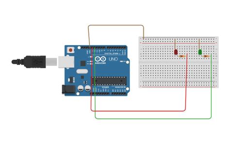 Circuit Design Led Yakma Tinkercad