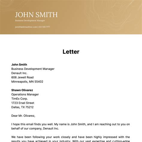 Free Letter Template For Students Infoupdate Org