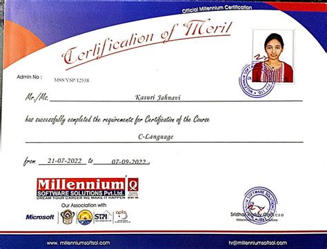 Completed C Programming Course Jahnavi Kasuri Posted On The Topic