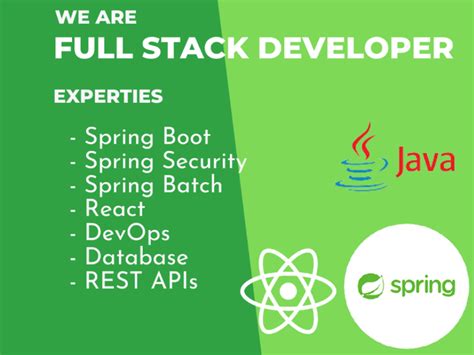 Full Stack Web Apps Based On Spring Boot And React Upwork