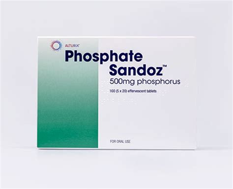 Phosphate Sandoz 00168020230 Henry Schein Medical