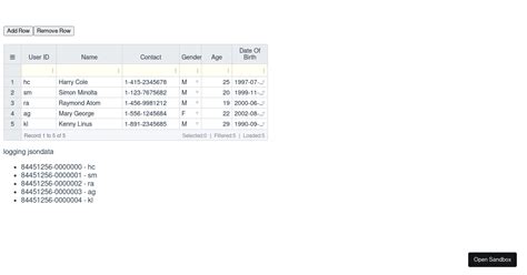 Vue3 Excel Editor Examples Codesandbox