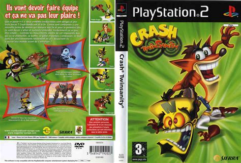 Crash Twinsanity PSX Cover