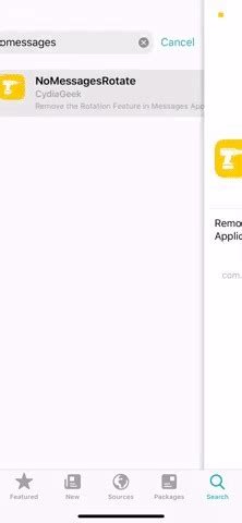 Disable Auto Rotation In Your Iphone S Messages App Ios Iphone Gadget Hacks