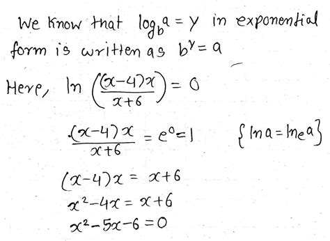 Answered Solve Logarithmic Equation For X Ln… Bartleby