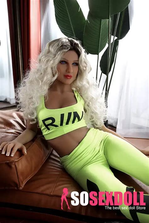 157cm 5ft2 Tpe Fluorescent Green Sport Wear Sex Doll Sosexdoll