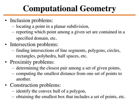 PPT What Is Computational Geometry PowerPoint Presentation Free Download ID