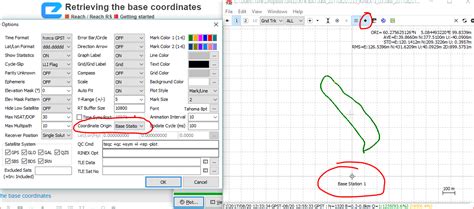 Retrieving The Base Coordinates Getting Started Emlid Community Forum