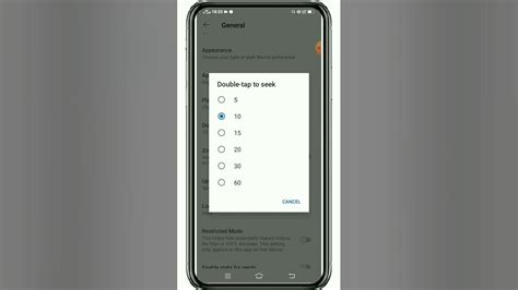 Youtube Double Tap Setting Youtube 10 Second Skip Youtube Video Skip Setting Shorts Youtube