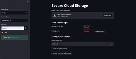 Github Tmoroneysecure Cloud Encryption A Secure Application For Encrypting Files Before They