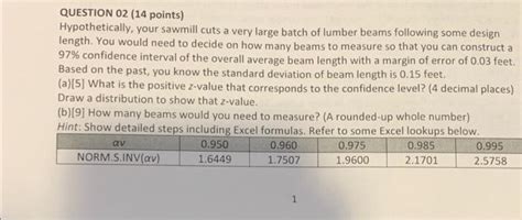 solved question 02 14 points hypothetically your sawmill